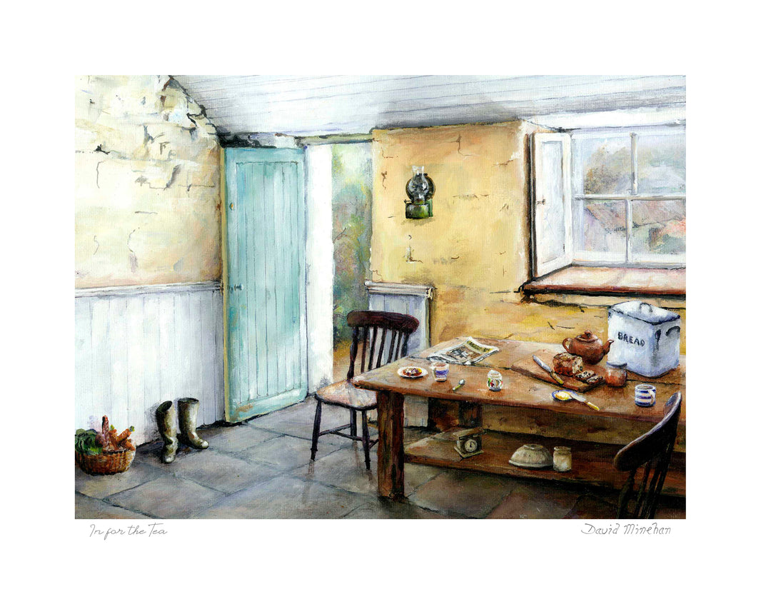 David Minehan - Irish Heritage Artist – Blue Shoe Gallery